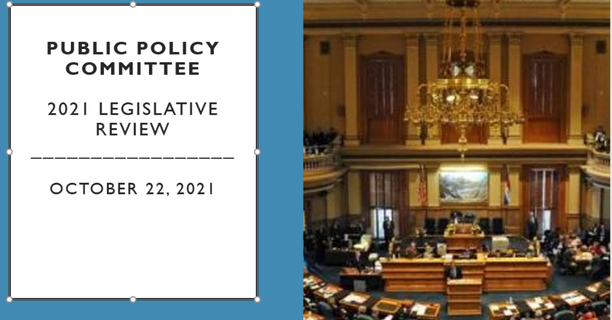 Public Policy Efforts 2021 Recap 2022 Outlook - EDCC